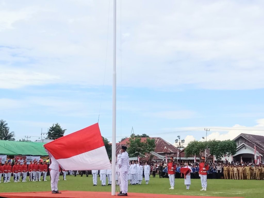 Bolsel Rayakan HUT ke-77 RI di Wilayah Perbatasan – BAKLAK NEWS